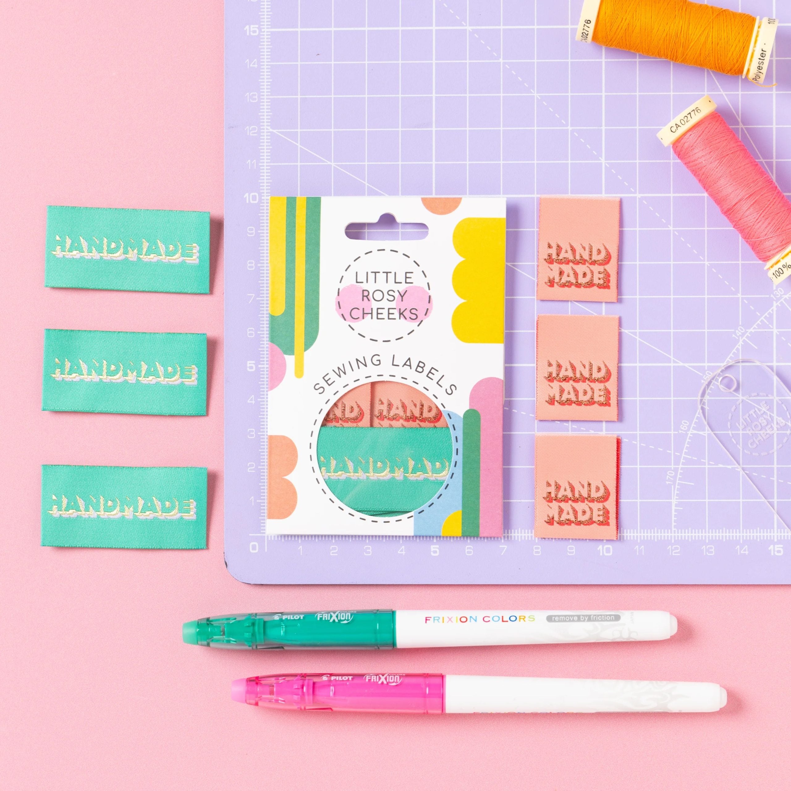 Little Rosy Cheeks 'Simply Handmade 3.0' Labels – The Fold Line