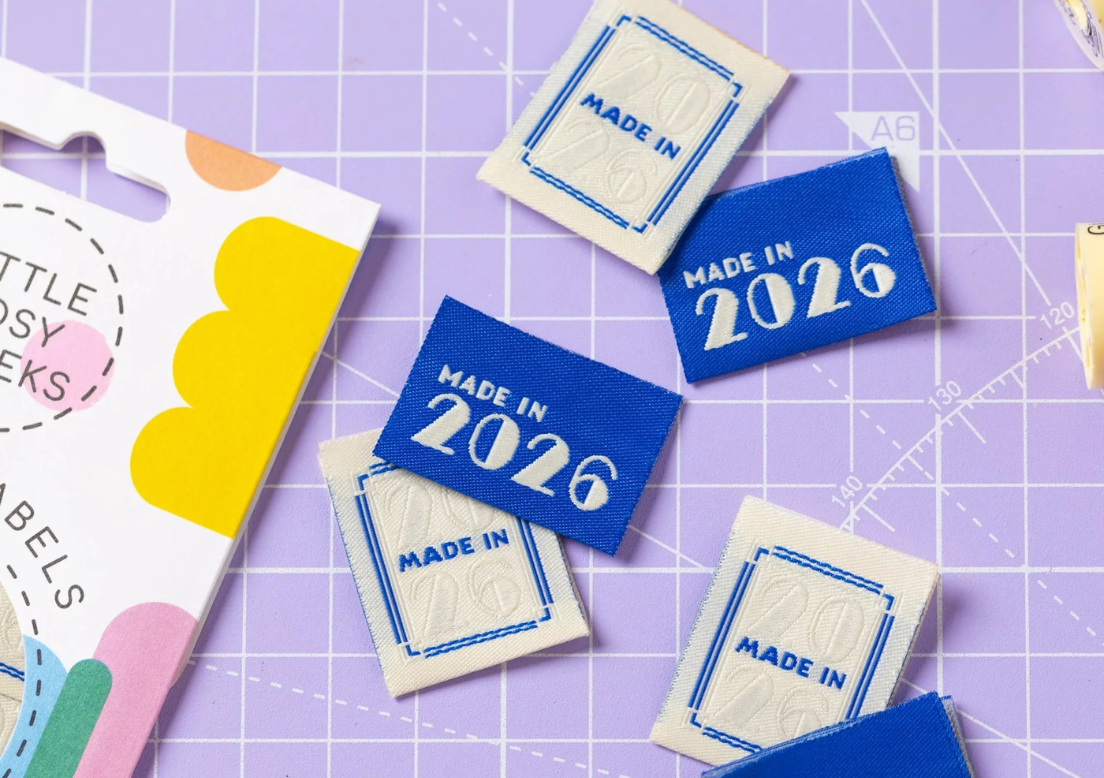 Woven Labels and patches | Handmade Clothing Labels | The Fold Line