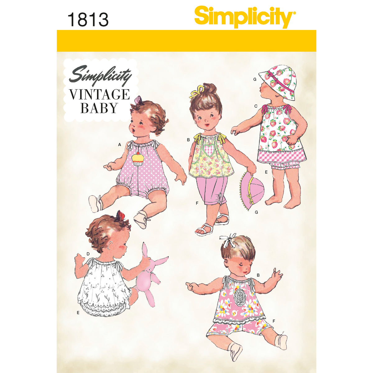 Simplicity Vintage Dress and Outfits S1813 – The Fold Line