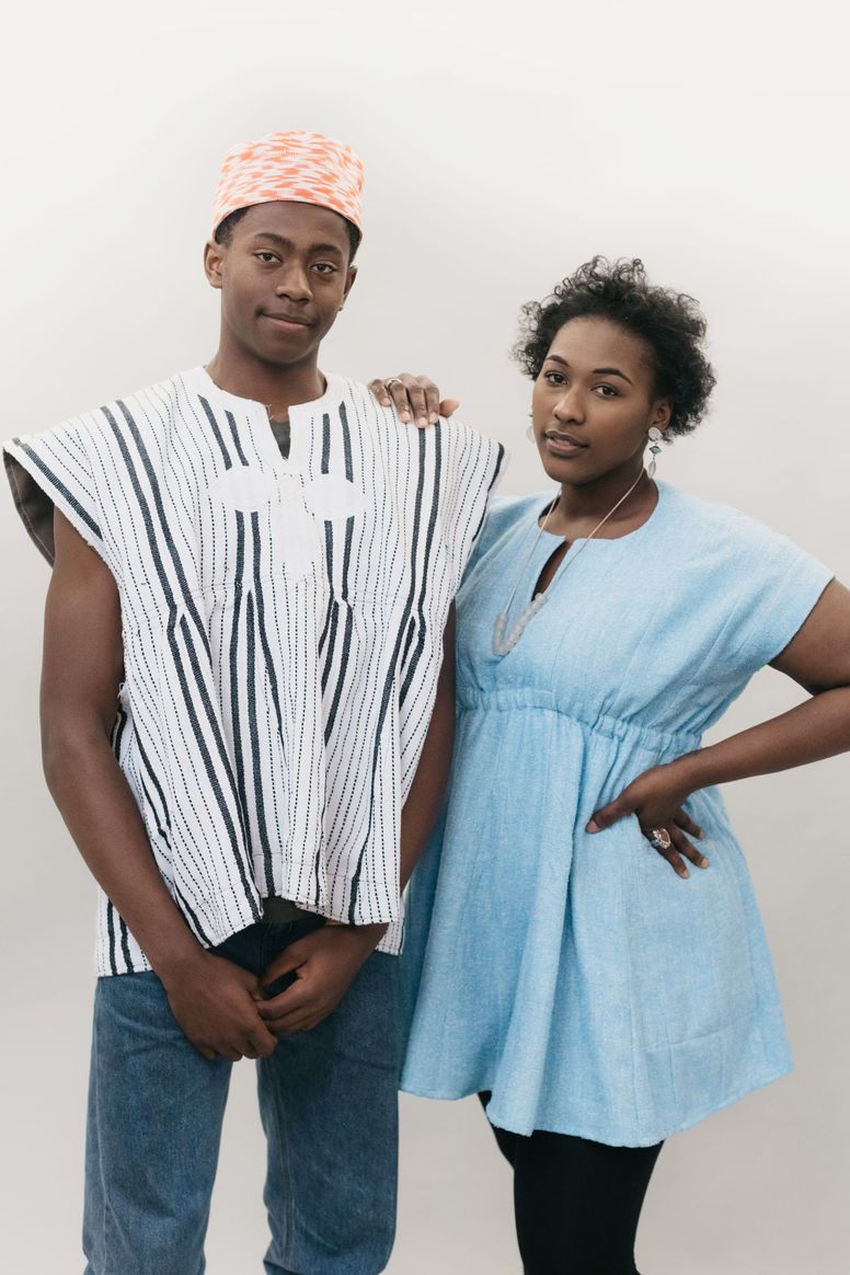 Folkwear 158 Unisex Ghanaian Smock – The Fold Line