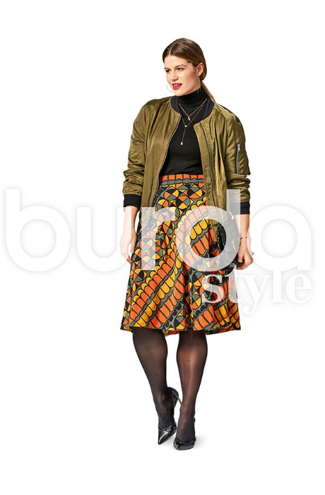 Burda Skirts 6491 – The Fold Line