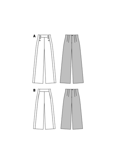 Burda Trousers 6573 – The Fold Line