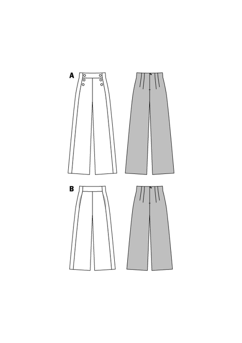 Burda Trousers 6573 – The Fold Line