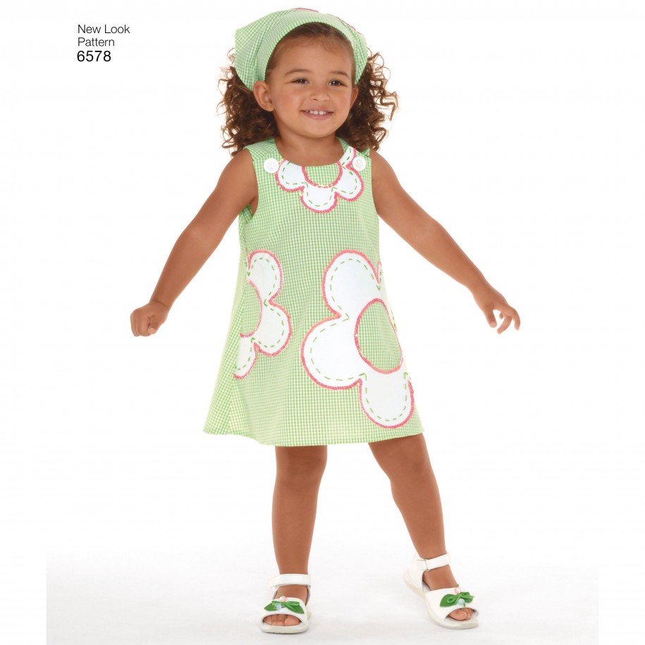 New Look Child/Baby Dresses N6578 – The Fold Line