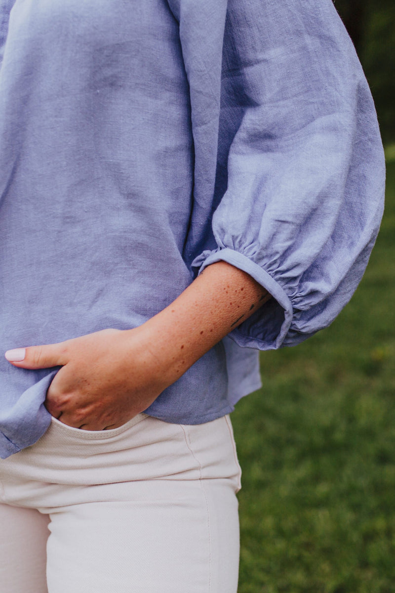 Sewing Patterns by Masin Amalfi Blouse – The Fold Line