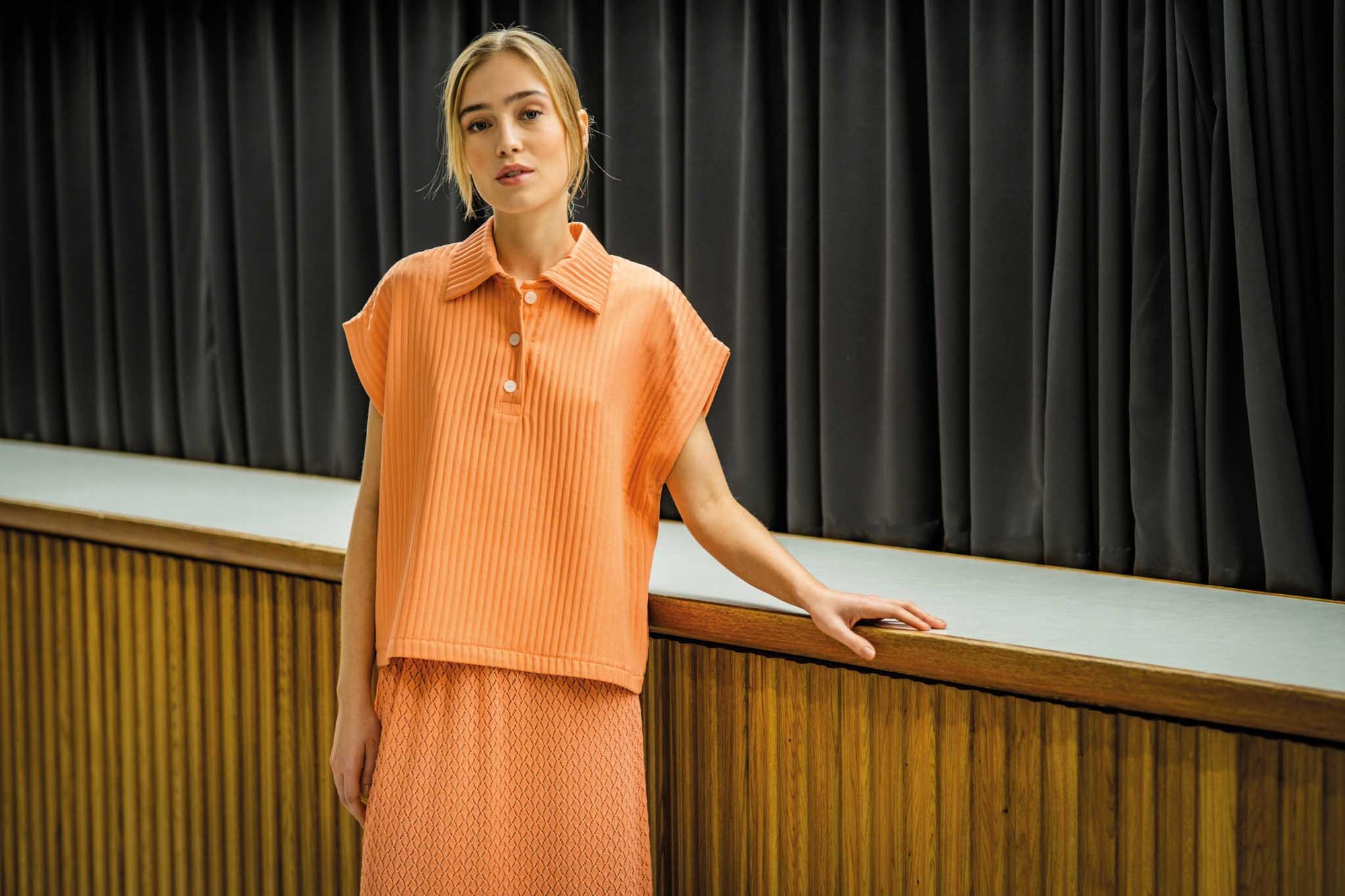 Fibre Mood Amber Top – The Fold Line