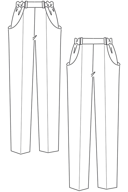 Schnittchen Patterns Anoush Trousers & Shorts – The Fold Line