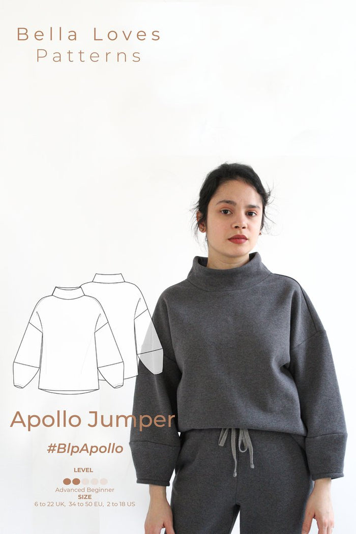 Bella Loves Patterns Apollo Jumper – The Fold Line