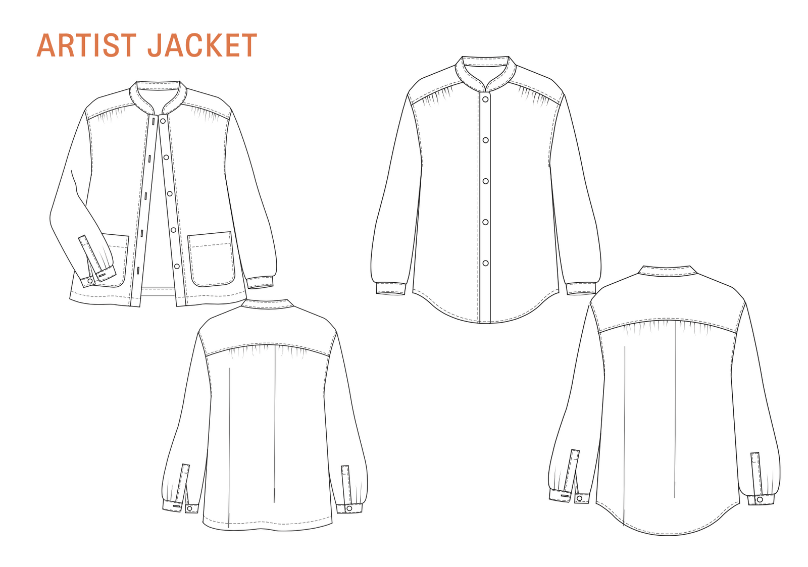 Wardrobe by Me Artist Jacket – The Fold Line