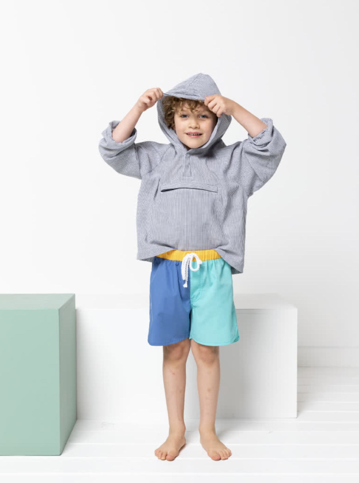 Style Arc Children's Ash Anorak – The Fold Line
