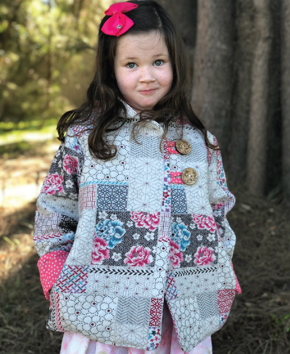Below the Kōwhai Baby/Child Awhi Coat – The Fold Line