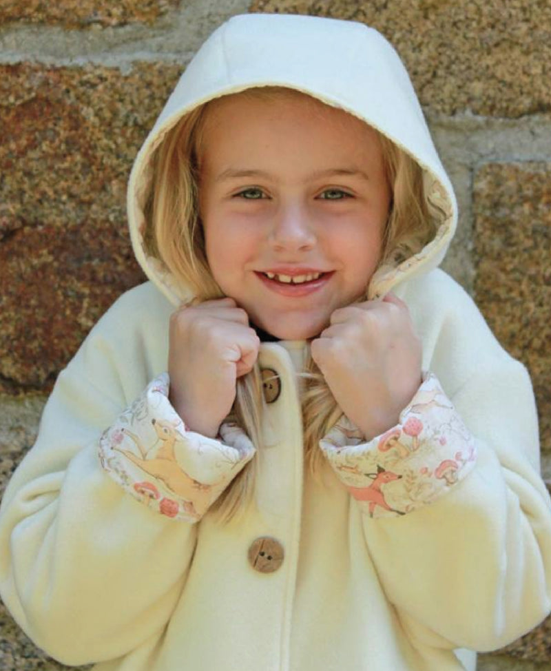 Below the Kōwhai Baby/Child Awhi Coat – The Fold Line