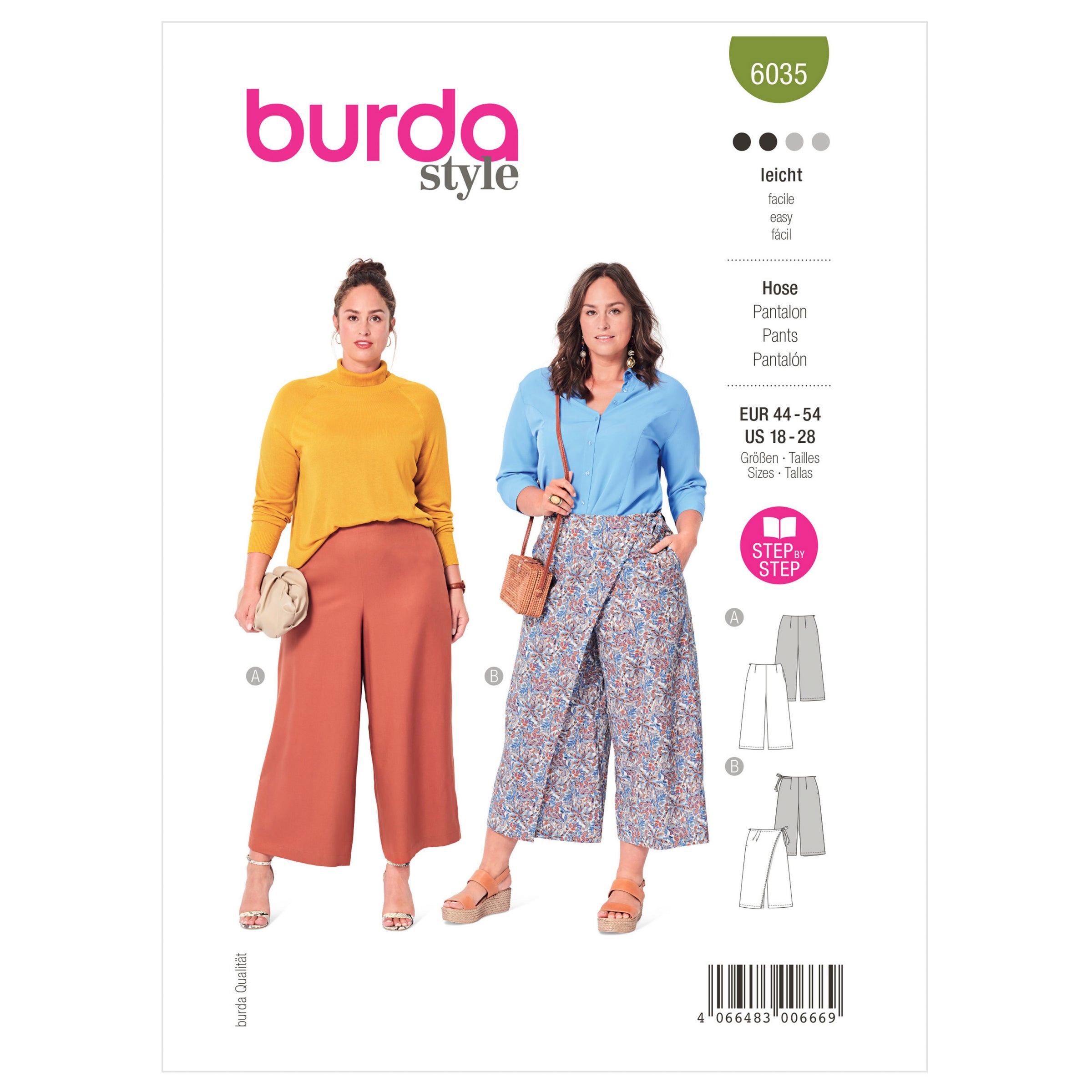 Burda Trousers 6035 – The Fold Line