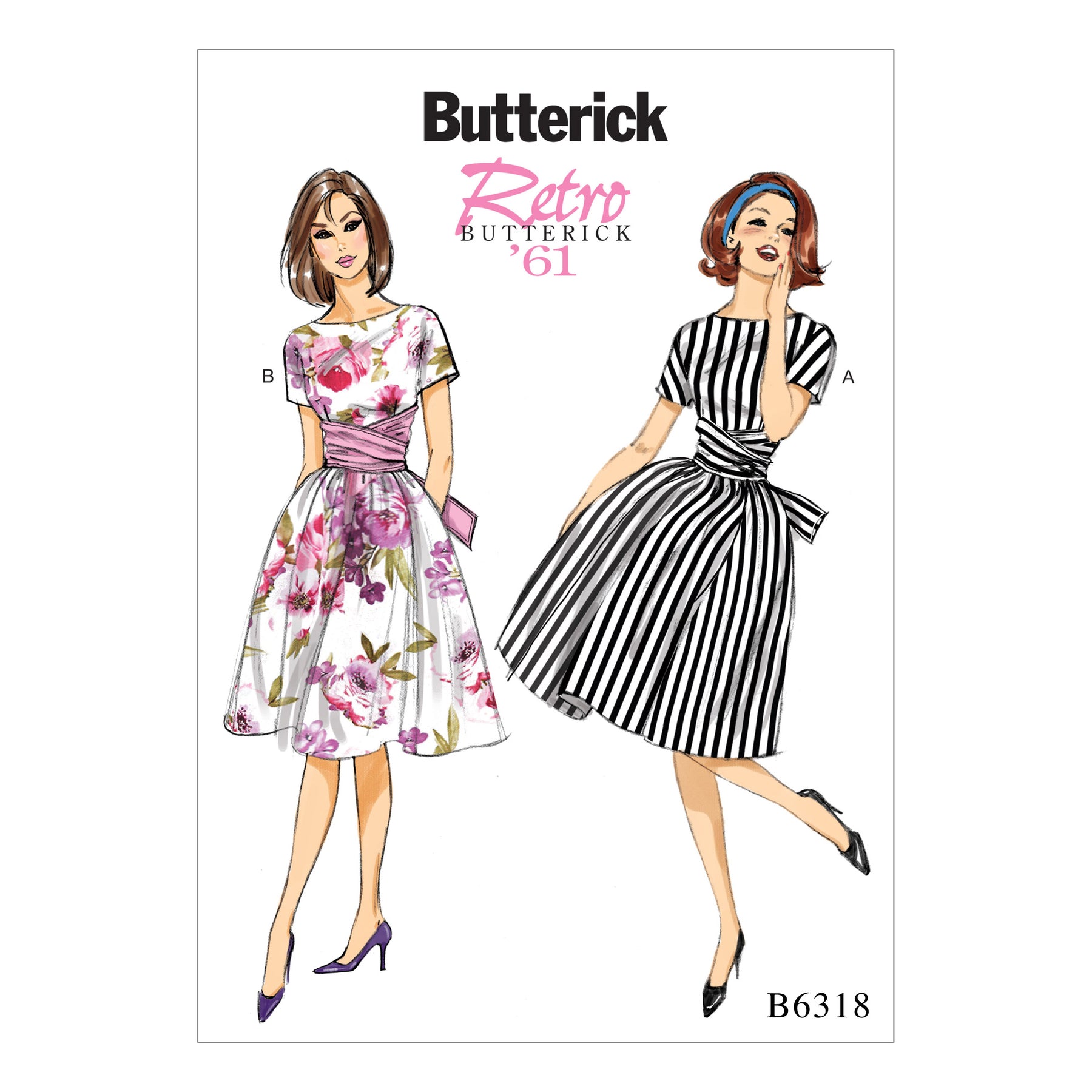 Butterick Dress B6318 – The Fold Line