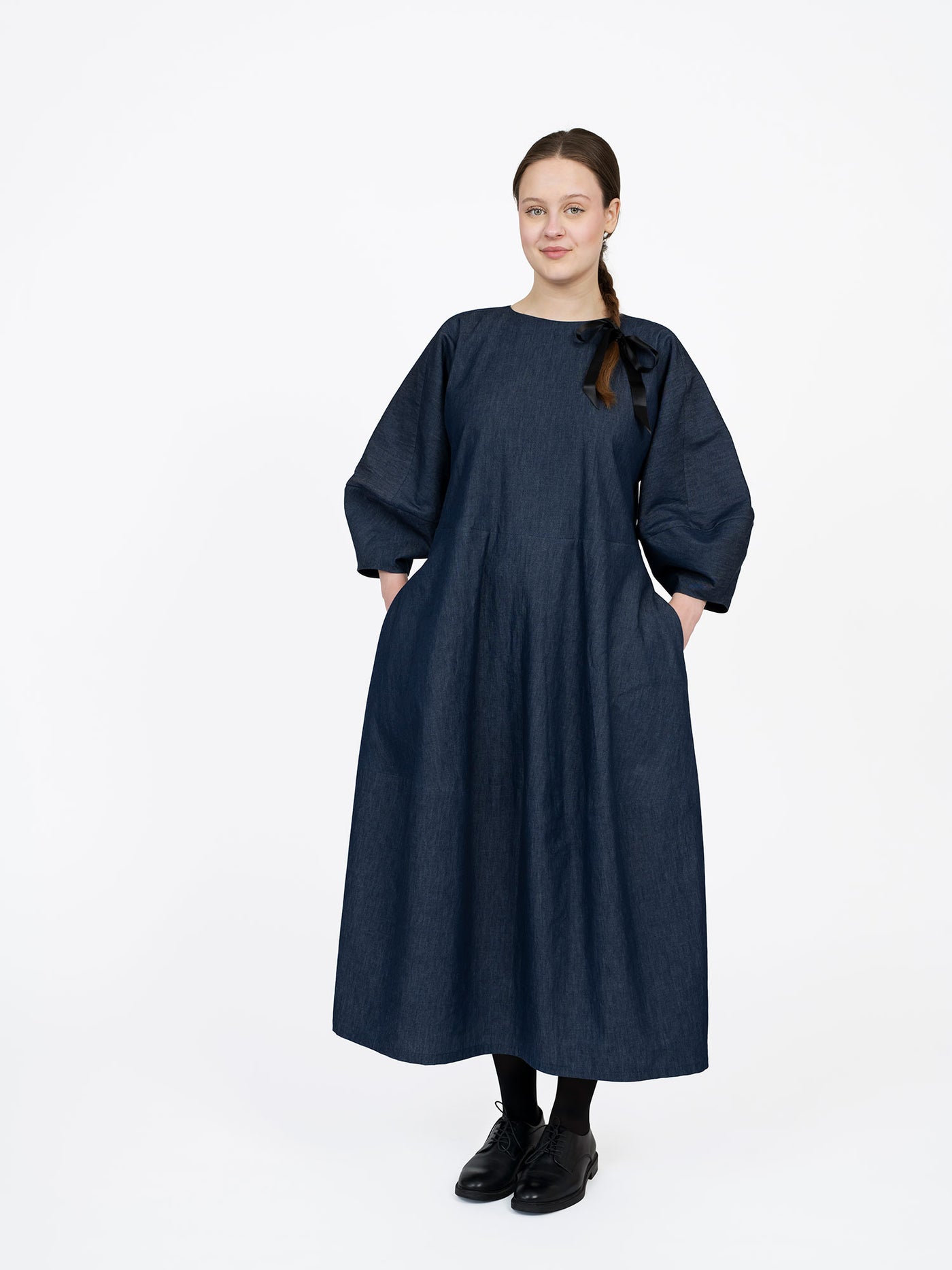 The Assembly Line Barrel Dress – The Fold Line