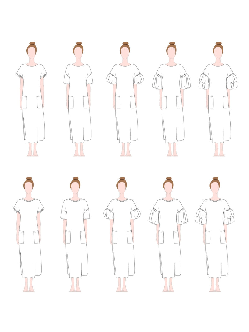 Notches Billy Top and Dress – The Fold Line