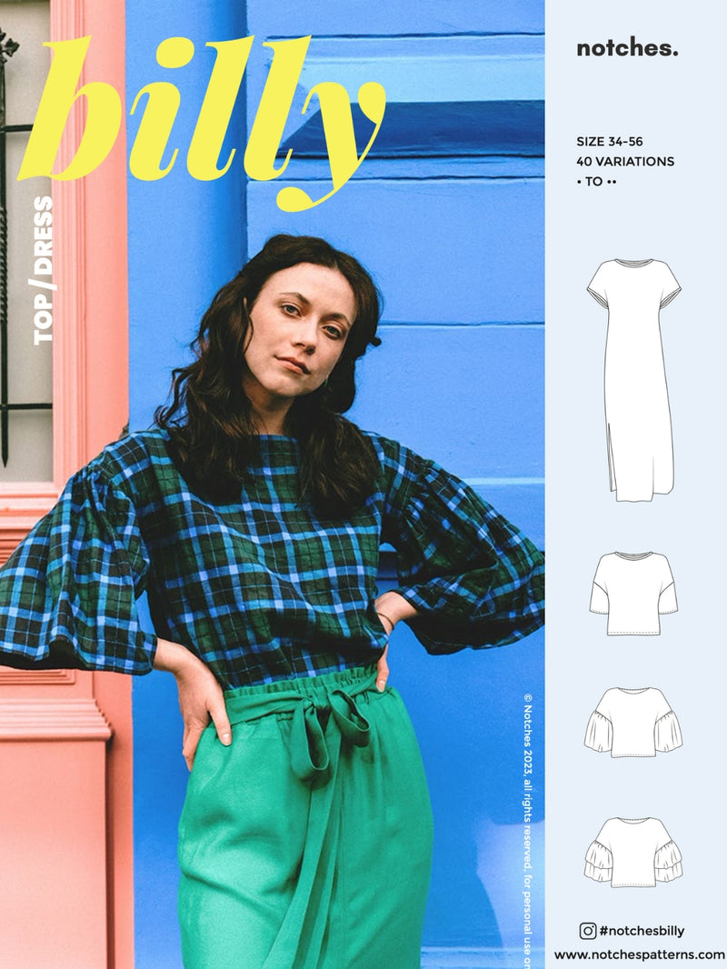 Notches Billy Top and Dress – The Fold Line