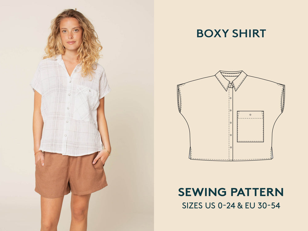 Wardrobe by Me Boxy Shirt – The Fold Line