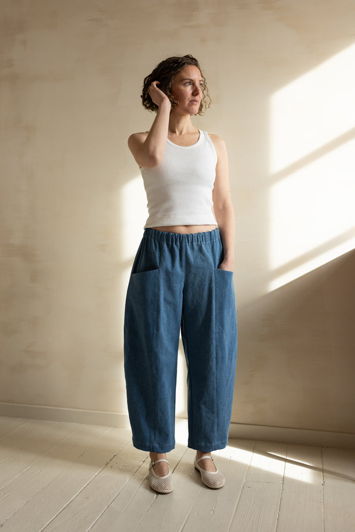 Ready to Sew Emile Barrel Pants – The Fold Line