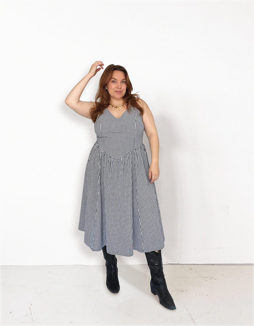 A Line Dress Patterns | A Line with Sleeves | The Fold Line