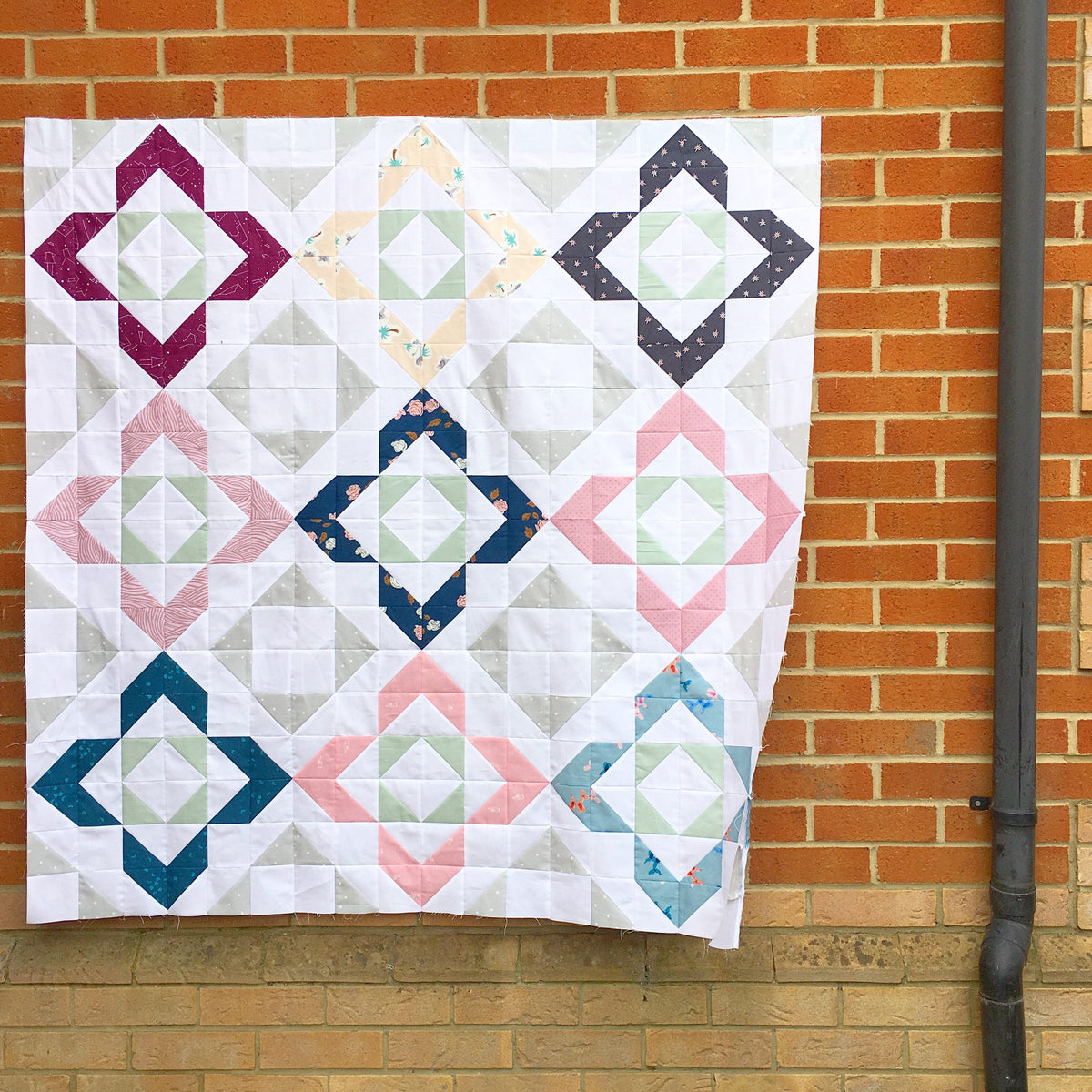 Lou Orth Designs Charmed Quilt PDF – The Fold Line