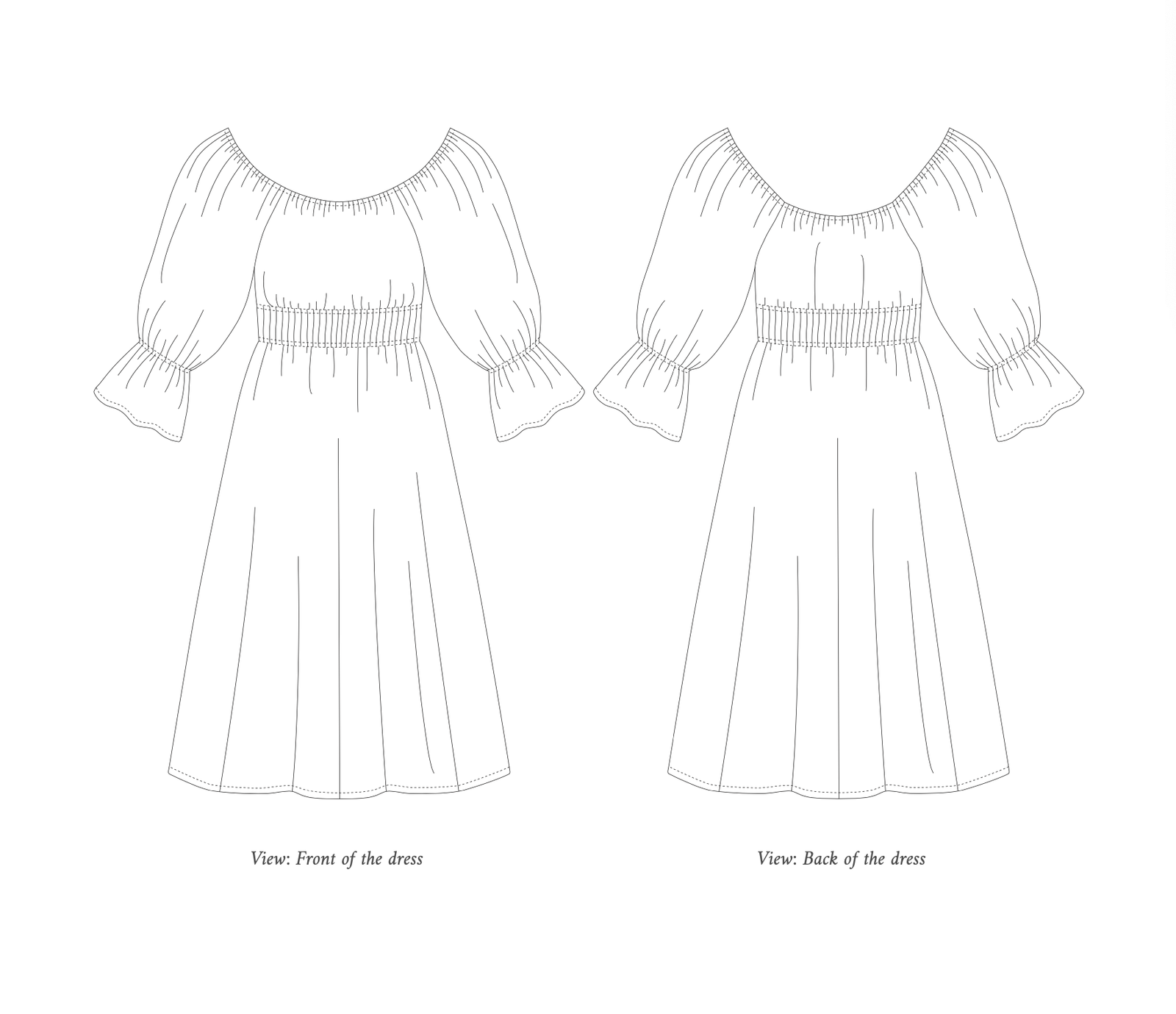 Silversaga Patterns Clara Dress – The Fold Line