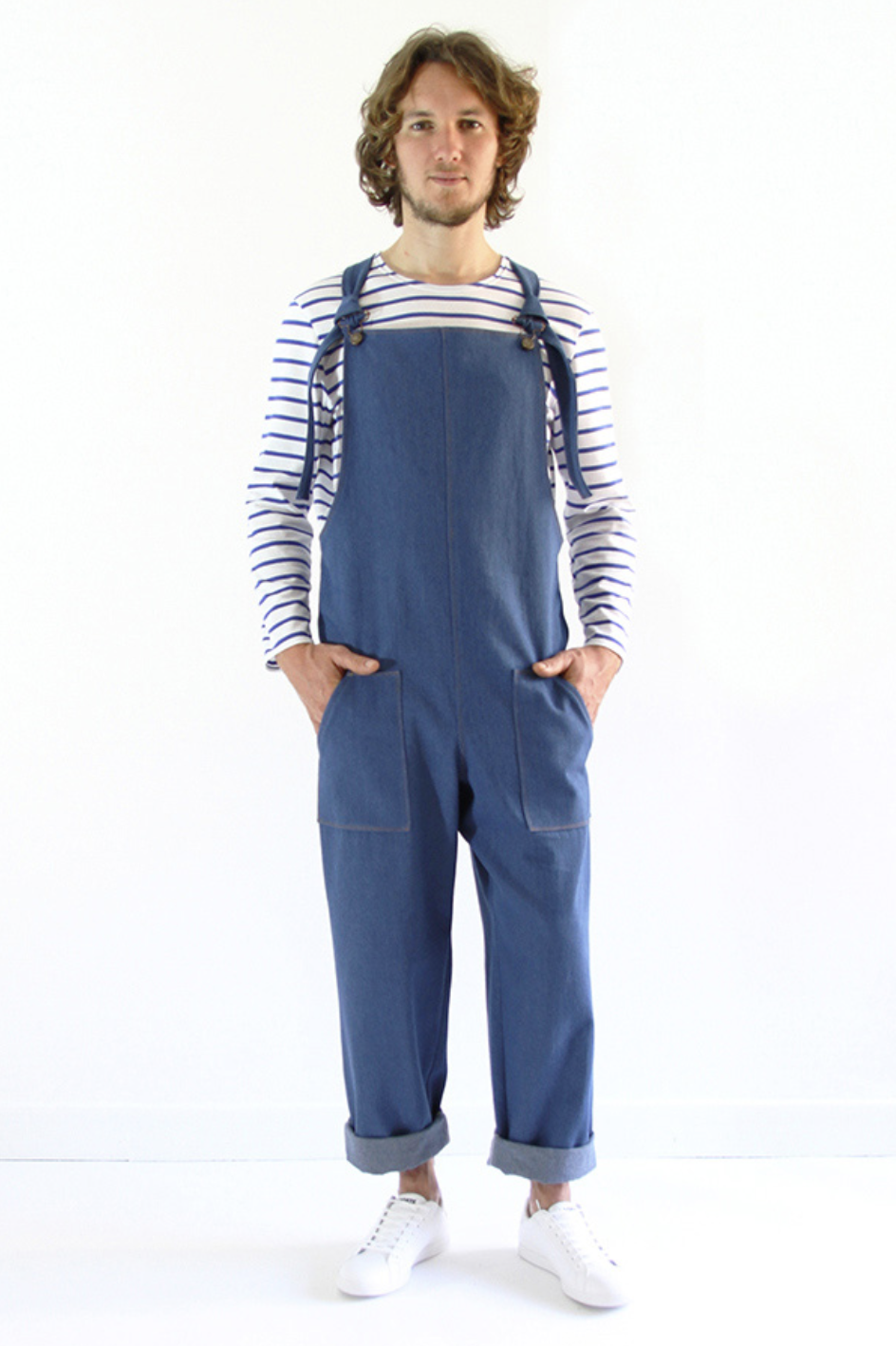 I AM Patterns Men's Colibri Dungarees – The Fold Line