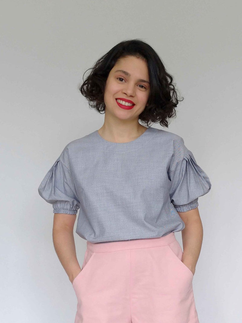 Bella Loves Patterns Cologne Blouse – The Fold Line