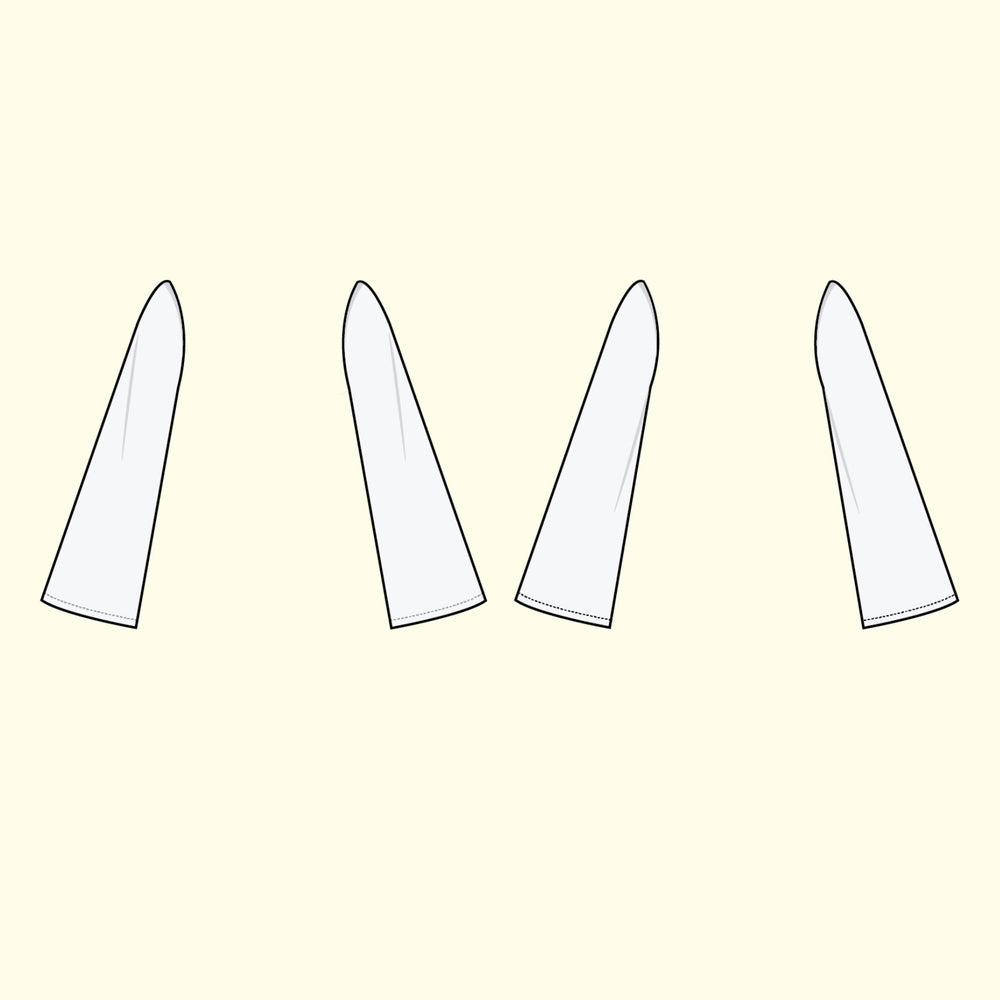 Puff and Pencil Panel Dress & Cone Sleeve – The Fold Line