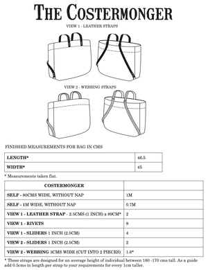 Merchant & Mills Costermonger Pattern and Hardware Kit Bundle – The ...
