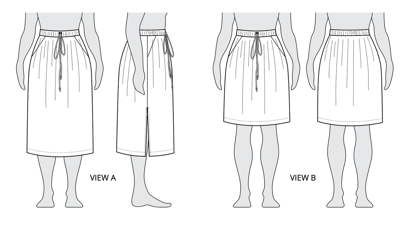 Helen's Closet Donovan Skirt – The Fold Line