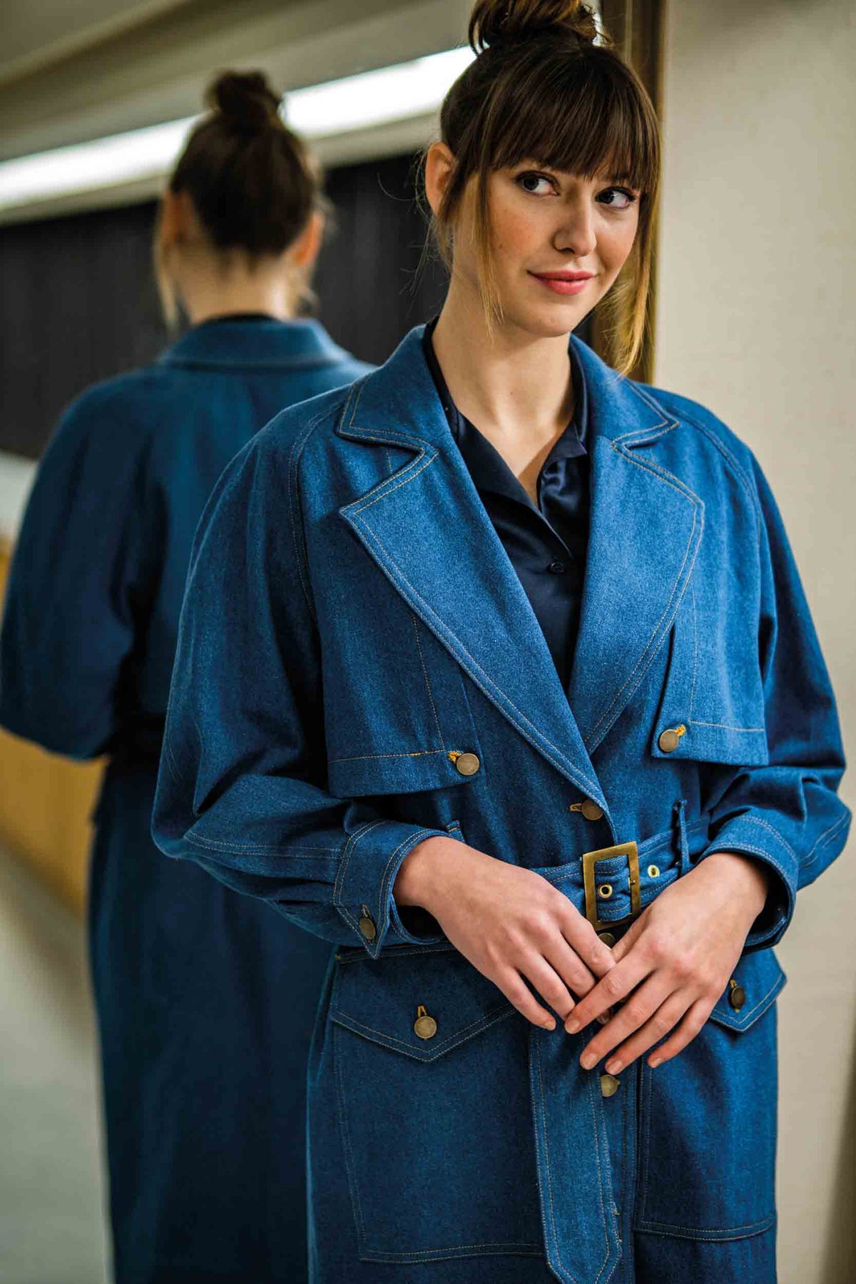 Fibre Mood Drea Trench Coat – The Fold Line