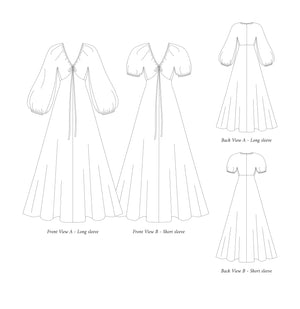 Silversaga Patterns Ella Dress – The Fold Line