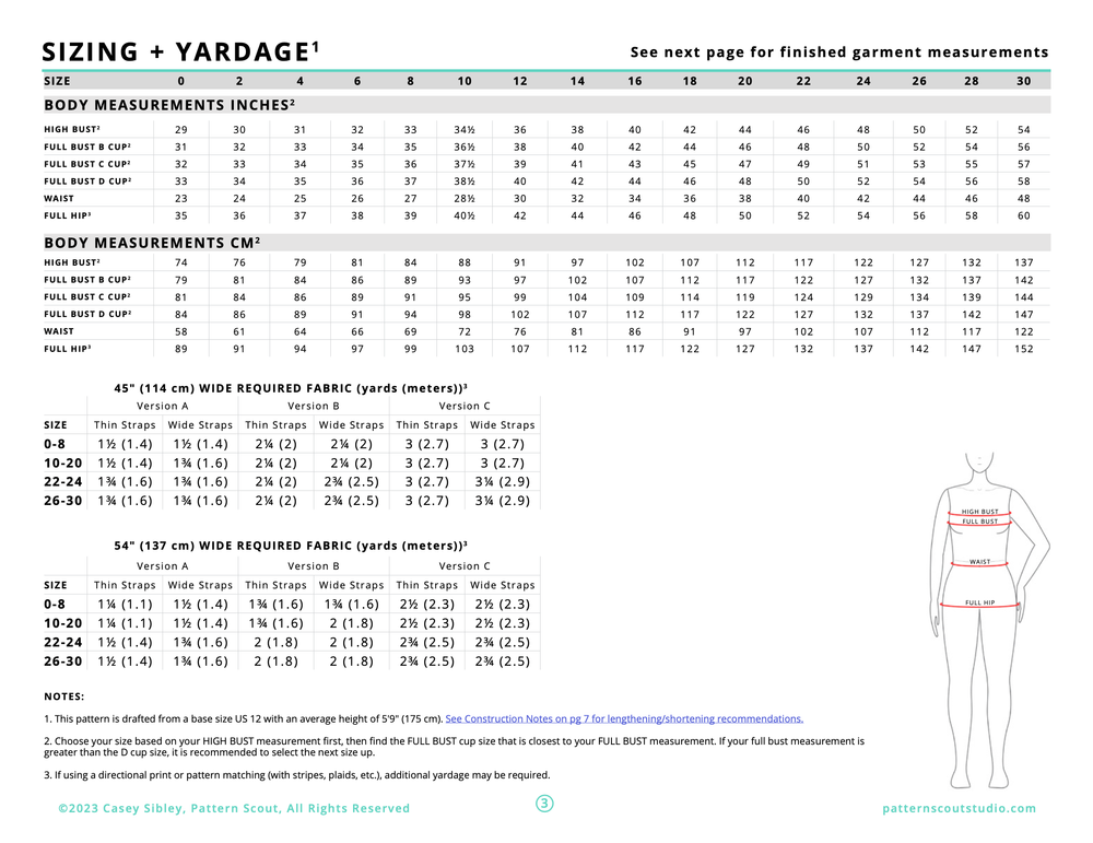 Pattern Scout Flora Tank and Dress – The Fold Line
