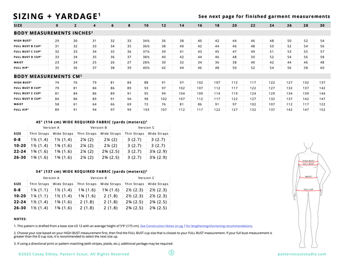 Pattern Scout Flora Tank and Dress – The Fold Line