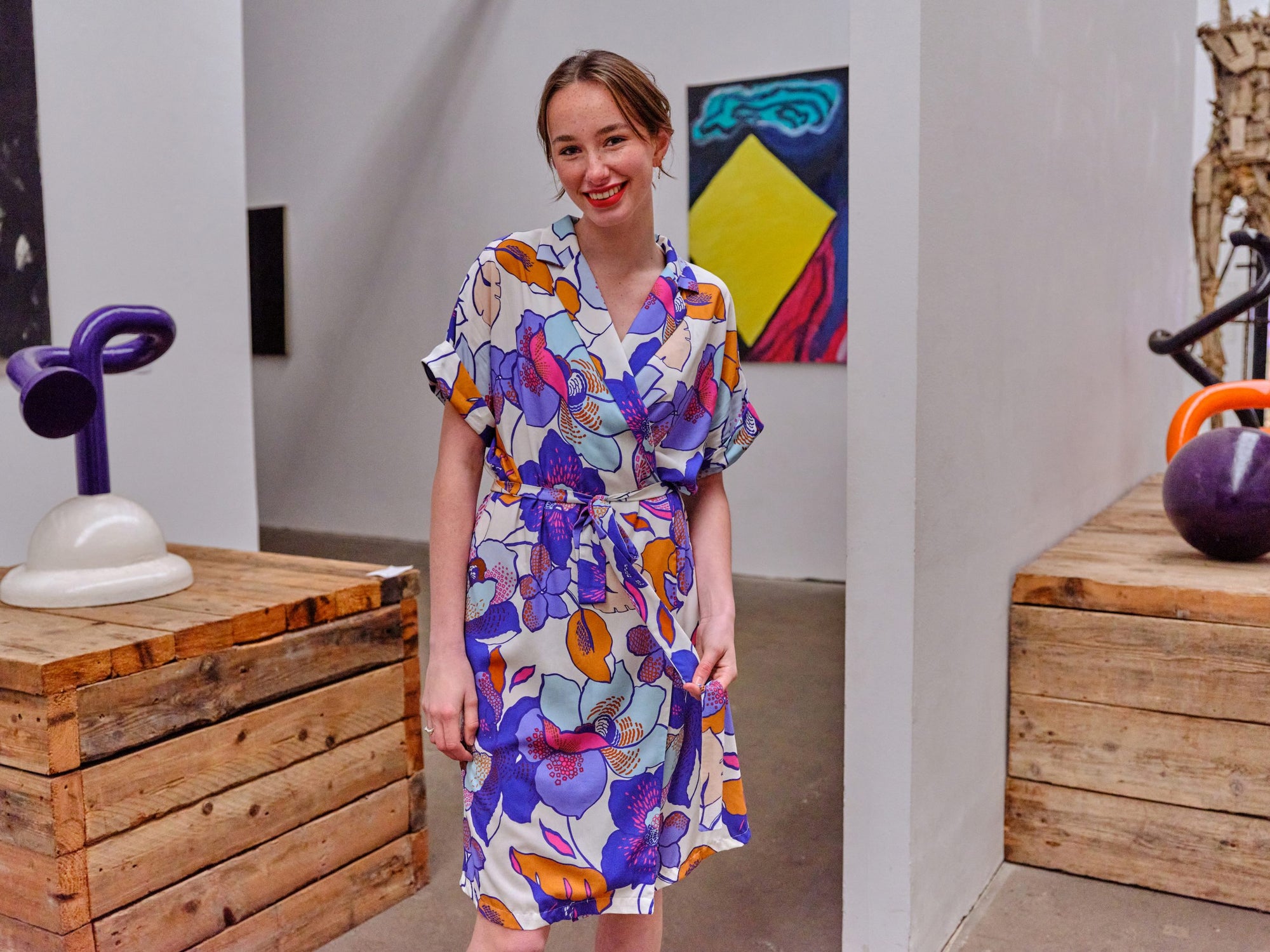 Atelier Jupe Florence Wrap Dress – The Fold Line