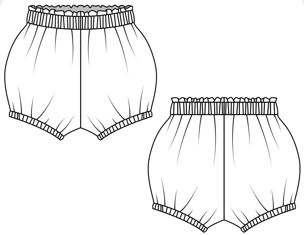 Oh Me Oh My Baby/Child Freya Bloomers – The Fold Line