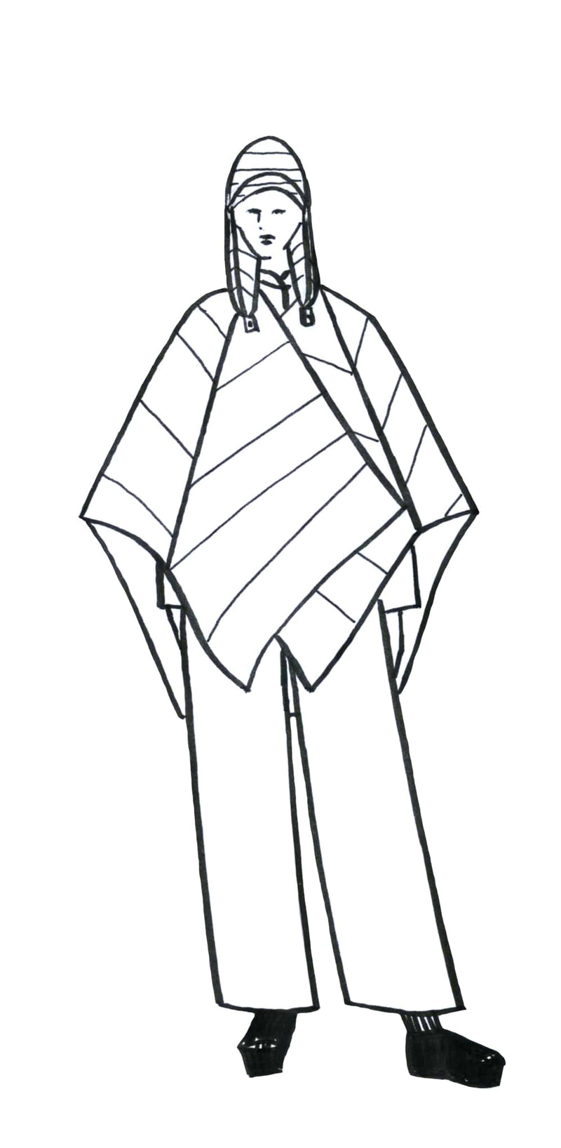 TAUKO Hug Cape – The Fold Line