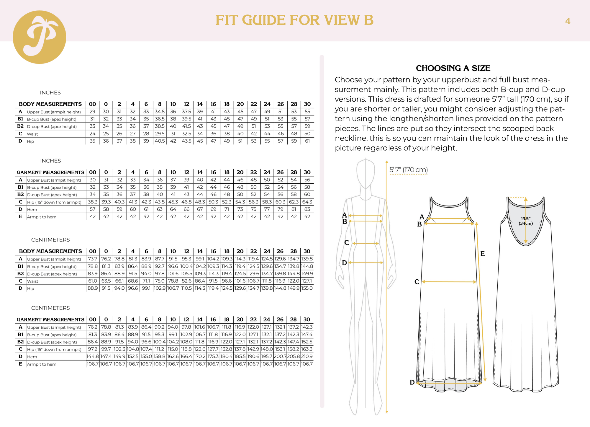 Paradise Patterns Hallon Dress – The Fold Line