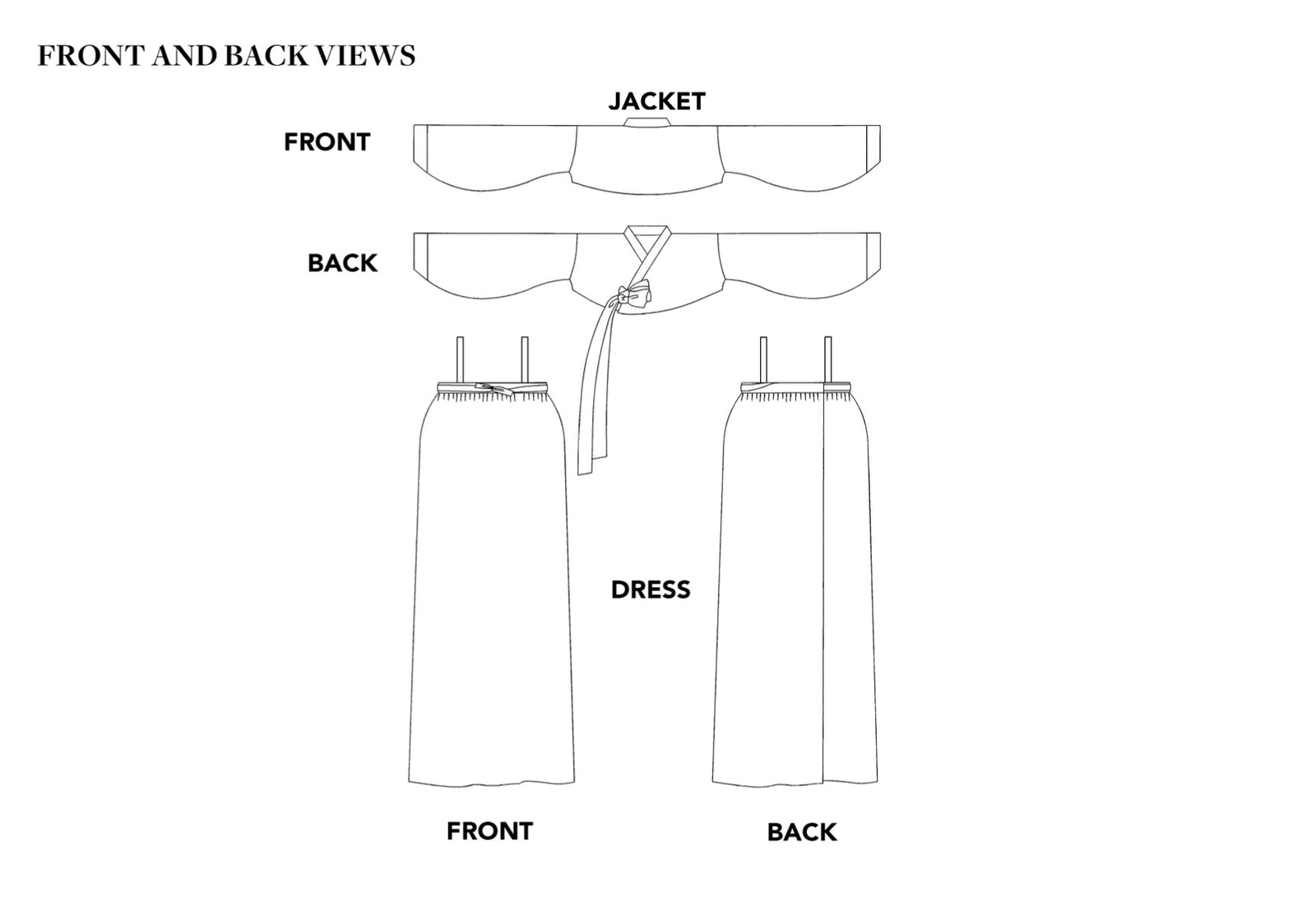 Folkwear 141 Adult/Child Korean Han-bok – The Fold Line