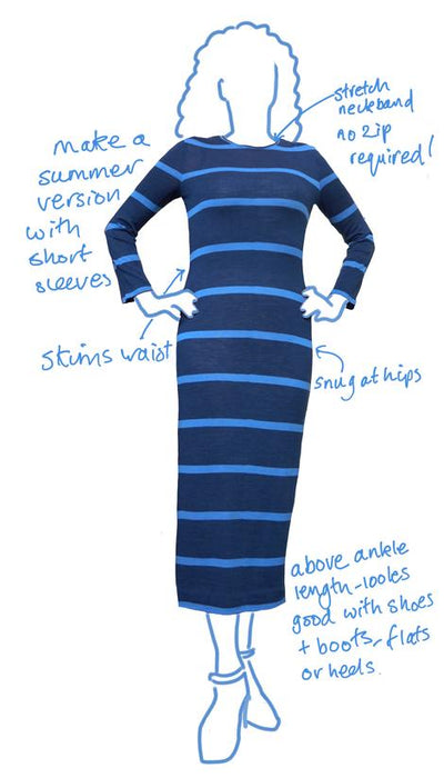 Alice & Co Patterns Iceberg Dress – The Fold Line