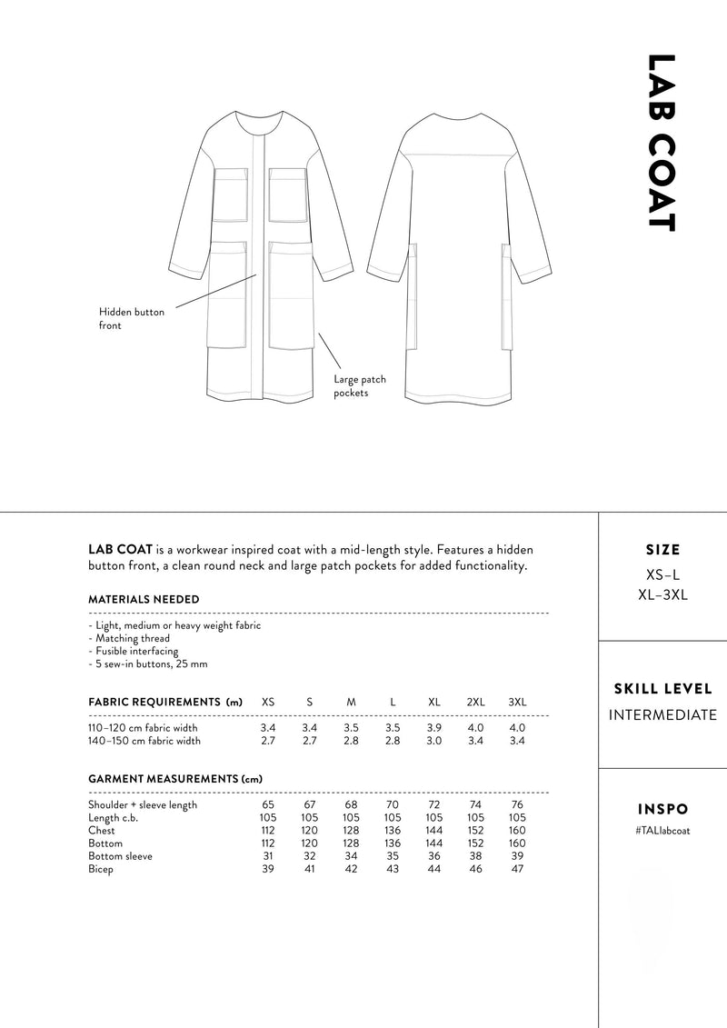 The Assembly Line Lab Coat – The Fold Line