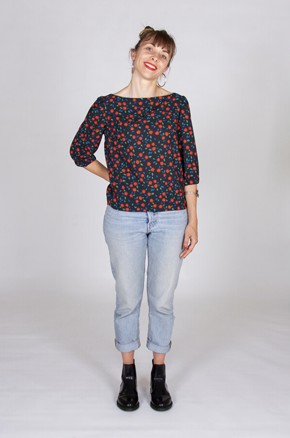 I AM Patterns Joy Top – The Fold Line