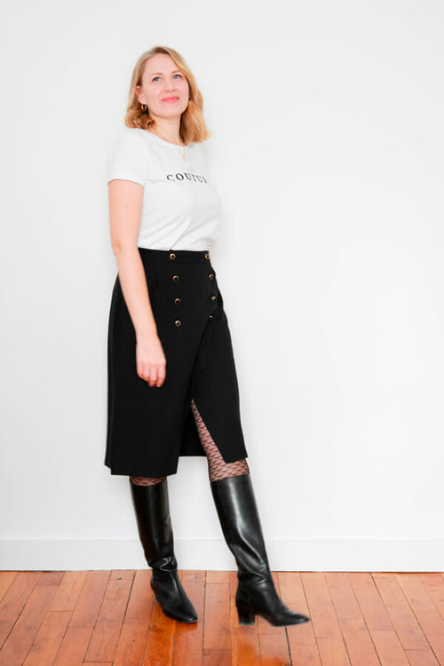 I AM Patterns Julie Skirt – The Fold Line
