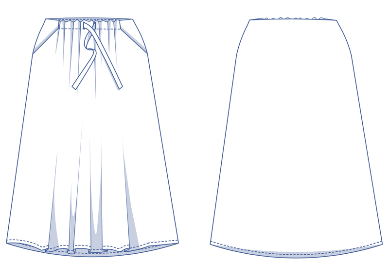 Fibre Mood Jutta Skirt – The Fold Line