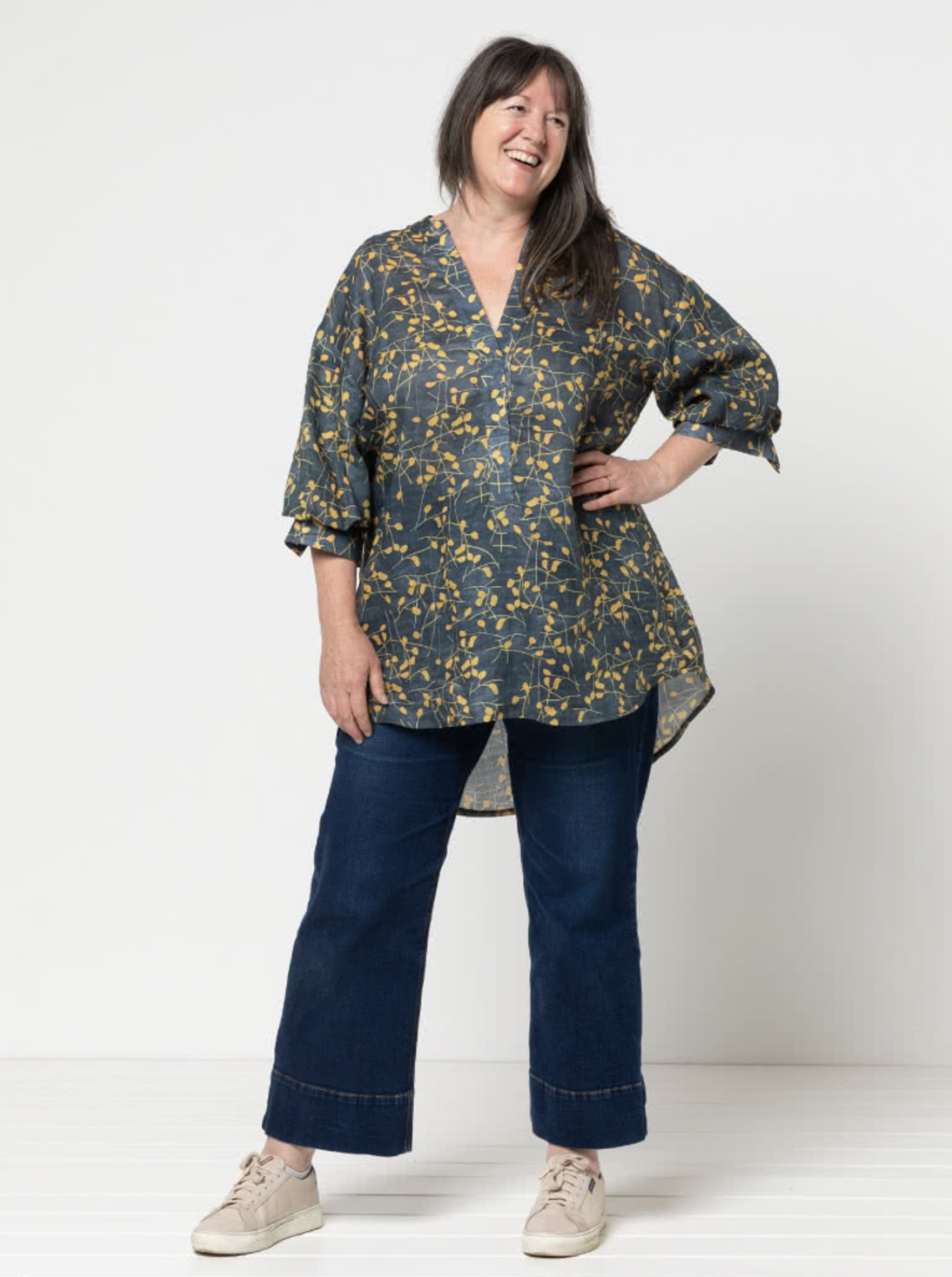 Style Arc Kent Woven Tunic – The Fold Line