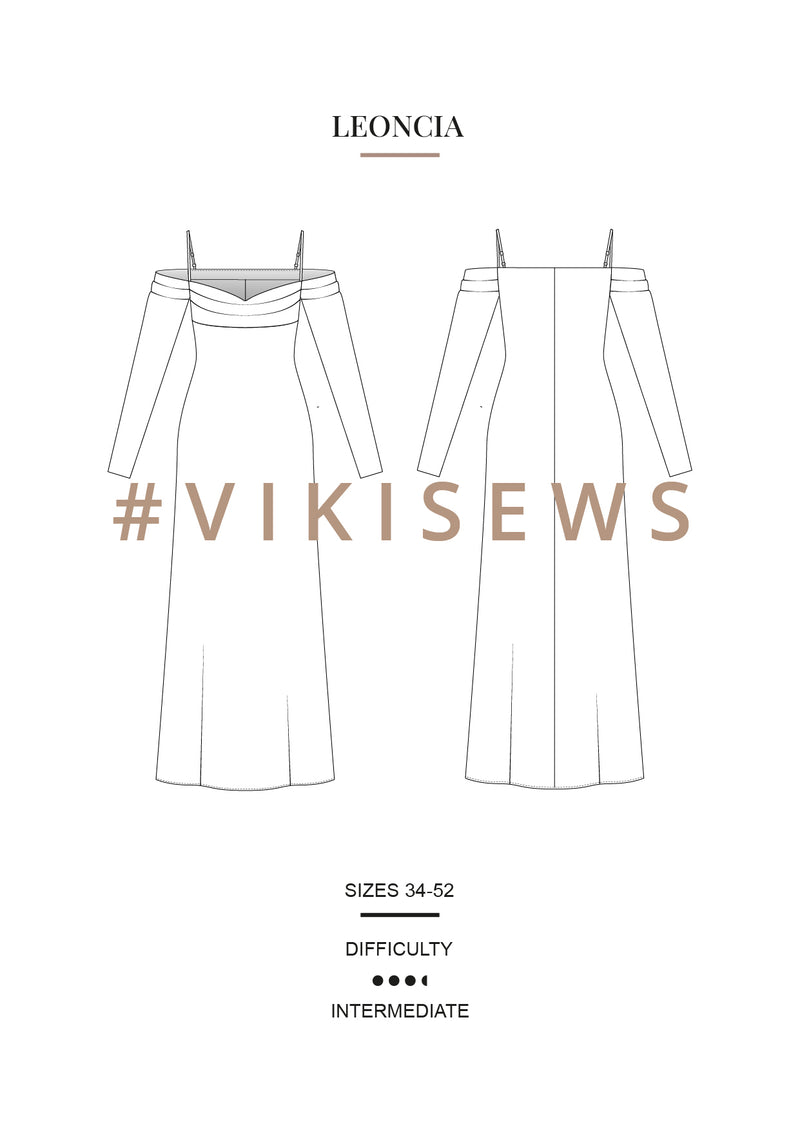 Vikisews Leoncia Dress – The Fold Line