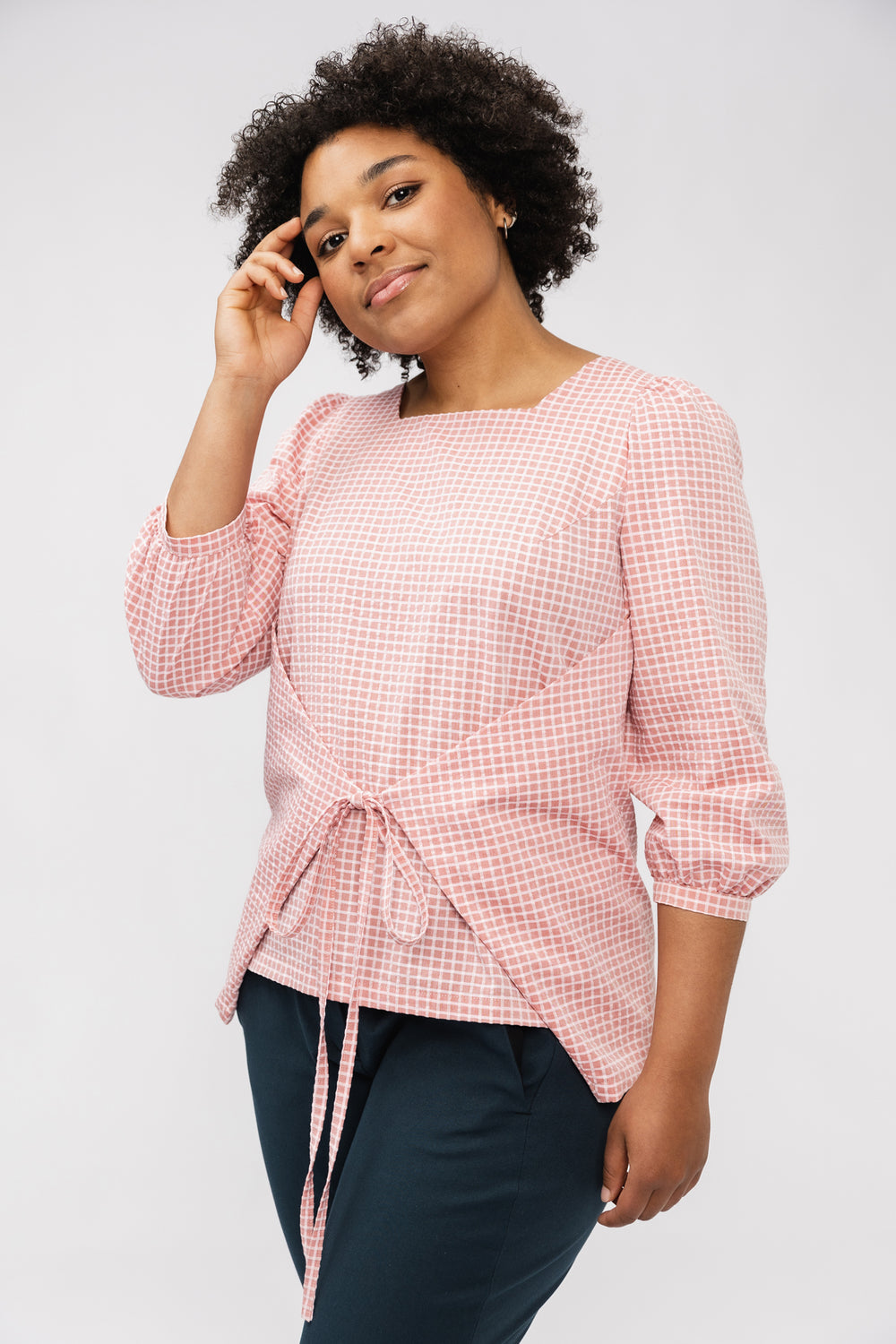 Named Lilja Dress, Pinafore and Blouse – The Fold Line