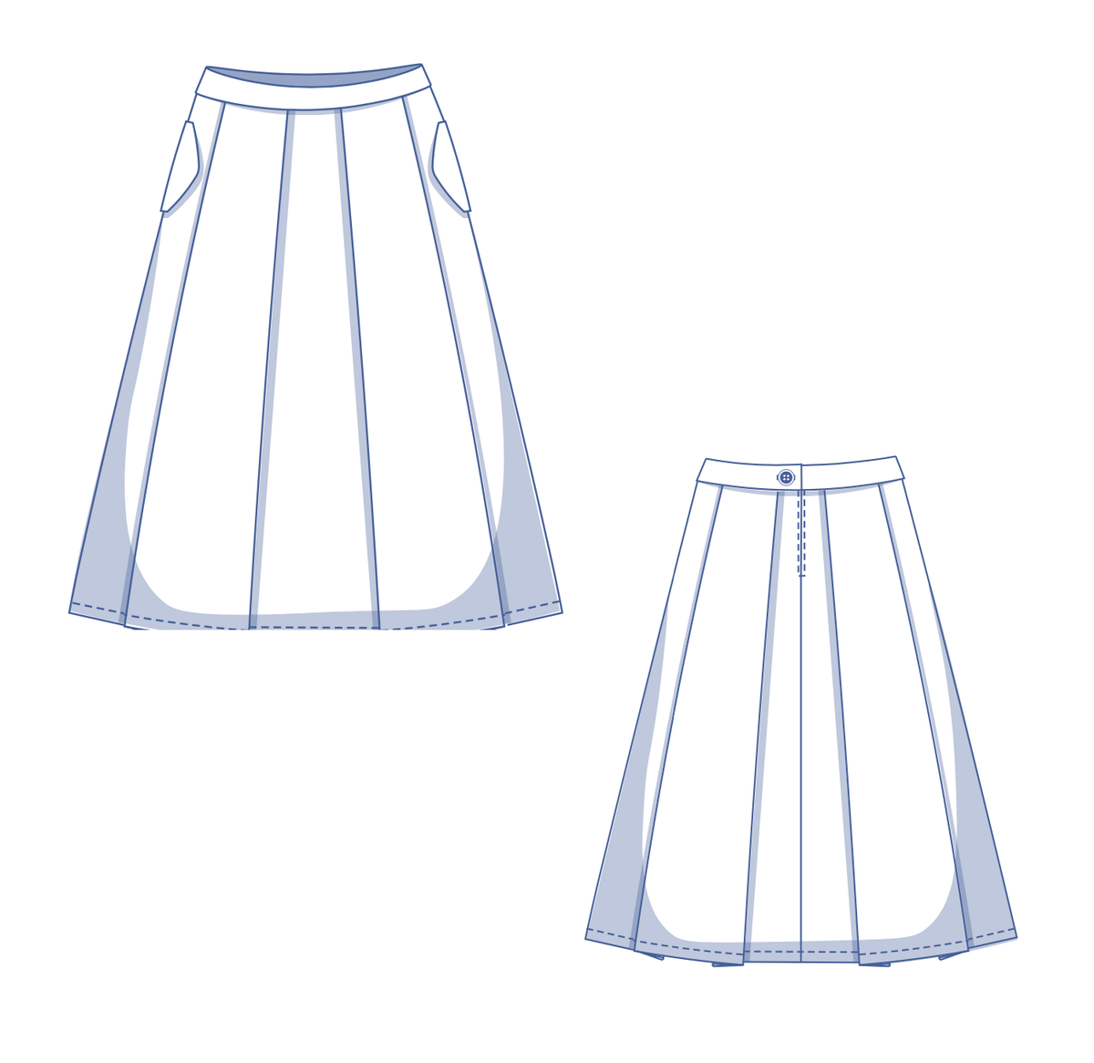 Fibre Mood Livia Skirt – The Fold Line