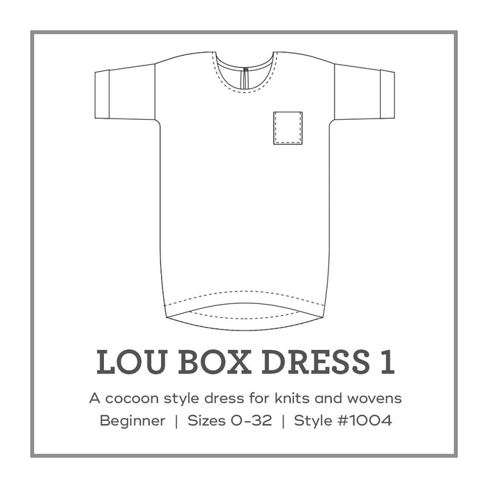 Sew DIY Lou Box Dress 1 – The Fold Line